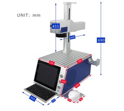 Cina Macchina da tavolino dell'incisione laser di 110V 60W 3D per la portata di plastica di lunga vita in vendita