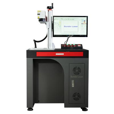 Cina indicatore di segno dell'incisore/laser del laser di /fiber di prezzi della macchina del laser della fibra di colore su metallo in vendita