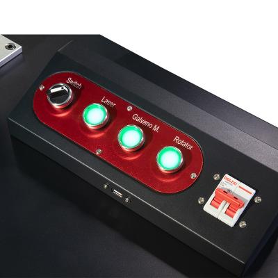 Cina indicatore di segno dell'incisore/laser del laser di /fiber di prezzi della macchina del laser della fibra di colore su metallo in vendita