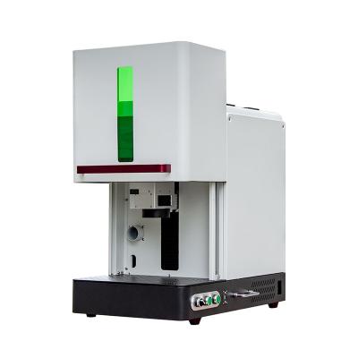 Cina indicatore di segno dell'incisore/laser del laser di /fiber di prezzi della macchina del laser della fibra di colore su metallo in vendita