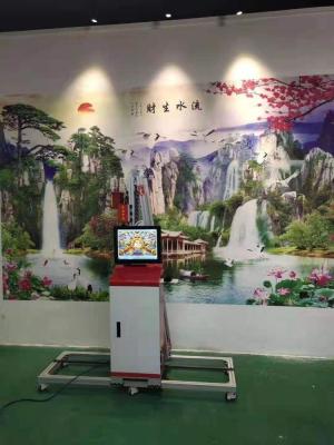 China 220V Automatic Wall Inkjet Printer , 6000mm Direct To Wall Printer for sale