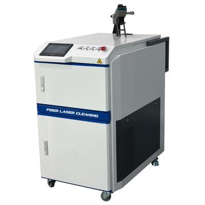 China 200Watt Metal Rust Remover Machine , 12m2/H Fiber Laser Cleaner for sale