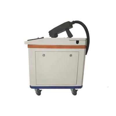 China 200khz Laser Cleaning Machine 1000W , 5m Laser Rust Removal Machine for sale