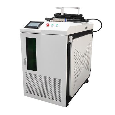 Cina Macchina tenuta in mano di pulizia del laser 50HZ, rimozione della ruggine del laser 1000W in vendita