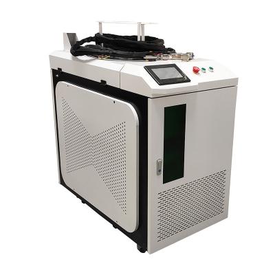 Cina Macchina tenuta in mano di pulizia del laser 50HZ, rimozione della ruggine del laser 1000W in vendita