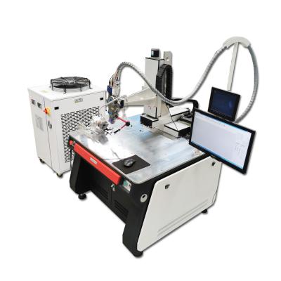 Cina alluminio quadrato automatico del pacchetto della batteria al litio della macchina continua della saldatura a laser della fibra 1500w in vendita