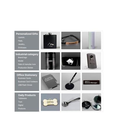 China 20W metal inteligente de fibra ótica da máquina DIY da marcação do laser Lite de aço inoxidável à venda