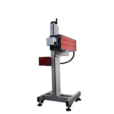 Cina piccola Mini Batch Number Logo Co 2 macchina portatile della marcatura del laser di 20W 30W per i materiali del metalloide in vendita