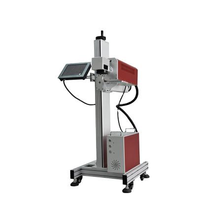 Cina piccola Mini Batch Number Logo Co 2 macchina portatile della marcatura del laser di 20W 30W per i materiali del metalloide in vendita