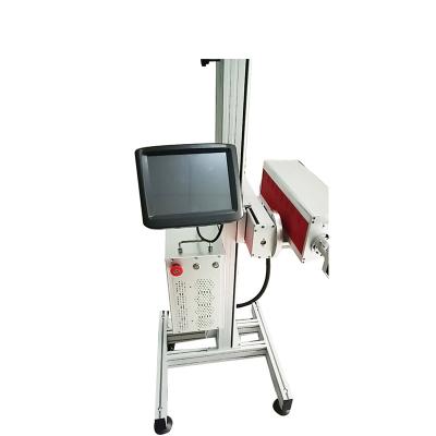 Cina piccola Mini Batch Number Logo Co 2 macchina portatile della marcatura del laser di 20W 30W per i materiali del metalloide in vendita
