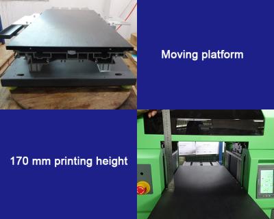 China Flatbed Color UV Printer Multifunctional A3 Automatic DTG Printing Mobile Phone Case for sale