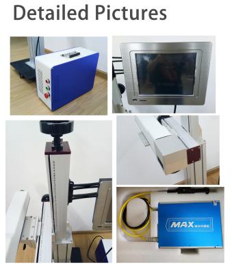 China voo da máquina 30w da marcação do laser da fibra 100W que marca para o acrílico do metal à venda