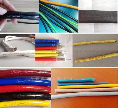 Cina Metalli di segno volanti della plastica della macchina del laser della fibra del cavo della bottiglia di acqua in vendita