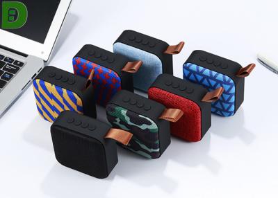China T5 wireless speaker global cheapest Latest corporate gift 3W audio portable mini bluetooth fabric speakers outdoor for sale