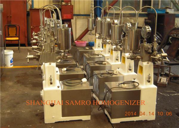 Stainless Steel High Pressure Lab Homogenizer 40 L/H 100 Mpa