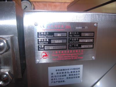 Cina L/h facile da operare della macchina ad alta pressione smontabile dell'omogeneizzatore 6000 in vendita