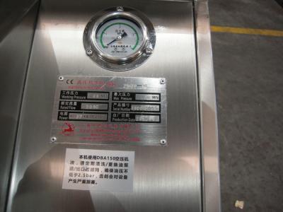 Cina Omogeneizzatore ad alta pressione dell'alimento con tre pressione massima del Mpa del tuffatore 50 in vendita