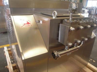 China Biotechnologie Zuivelhomogenisator Hydraulische Werken het in twee stadia Te koop