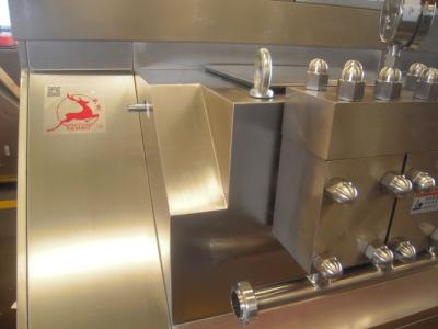 China Roestvrij staal Compacte Zuivelhomogenisator Met geringe geluidssterkte Te koop
