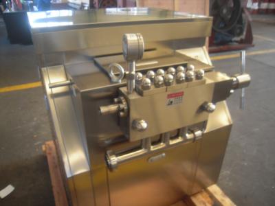 China 6000L/H Food Drink Liquid Homogenizer Machine Two Stage for sale