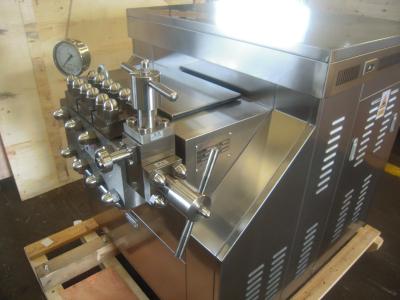 China ISO Automatic High Pressure Homogenizer PLC Control 20Mpa for sale