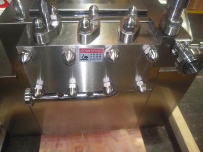 China Milk Processing Two Stage Mechanical Homogenizer 5000L/H for sale