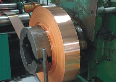 China Shield Copper Foil For Rf Cable , Leaky Feeder Cable Copper Strip Test for sale