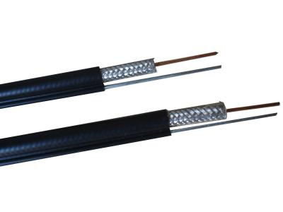 中国 ゼリーが付いている CATV RG6 の同軸ケーブル裸の固体銅のコンダクターが付いている 75 オームの同軸ケーブル 販売のため