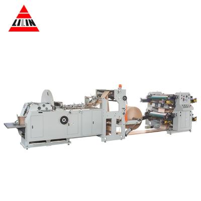China 2017  HAS VIDEO Paper Bag Making Machine With V Bottom And Square Bottom For KFC Bread,French Fries Food And Shopping Ba for sale