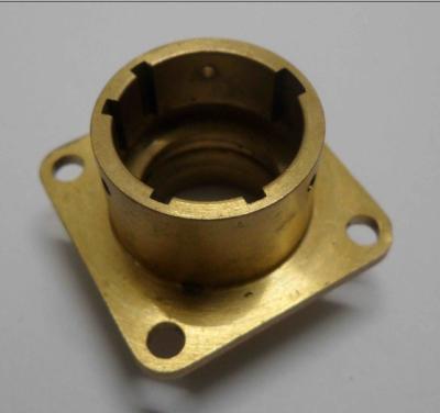 Cina L'ottone di tornitura di CNC di alta precisione i pezzi meccanici congiunge, tolleranza 0.01mm in vendita