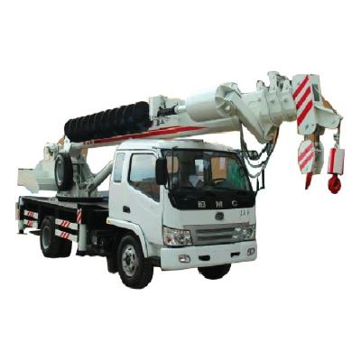 China High Capacity 12 Ton Mobile Truck Crane With Drilling Rig And Grab Bucket WEICHAI Engine for sale