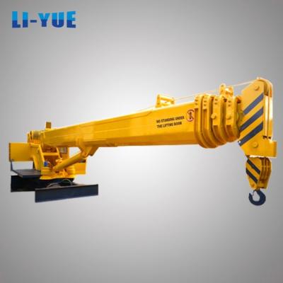 China 16 Ton Hydraulic Used Marine Deck Crane Suitable for All Weather Conditions in Dubai for sale