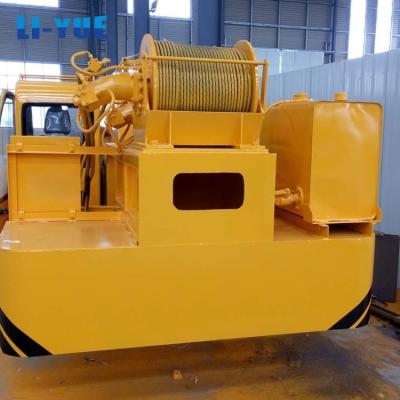 China 16 Ton Hydraulic Used Marine Deck Crane Suitable for All Weather Conditions in Dubai for sale