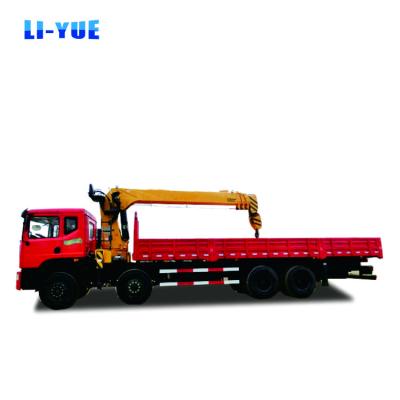 China Mobiele Hydraulische Mini Truck Gemaakte Kraan 130HP Dongfeng 4x2 Met Mand Te koop