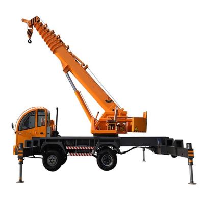 China Max. Lifthoogte 25-33m 12 ton Telescopische boom zelfgemaakte vrachtwagen kraan voor hoog laadmoment Te koop