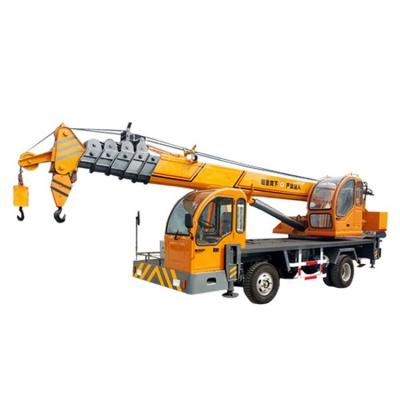 China 12 ton rechte arm hydraulische zelfgemaakte vrachtwagen kraan Te koop