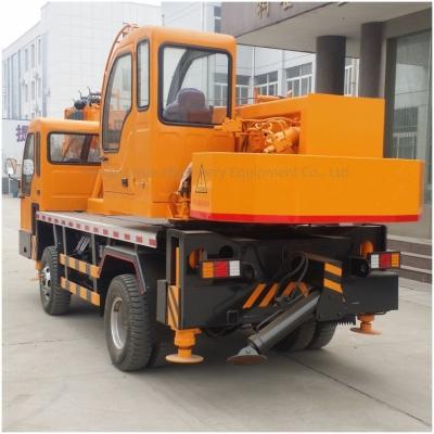 Cina 12 tonnellate 16 tonnellate gru idrauliche mobili camion con telaio fatto in casa eccezionale e di valore in vendita