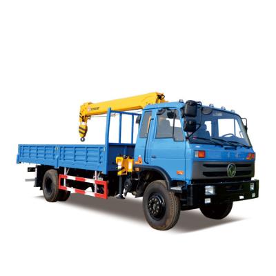 China Mobiler hydraulischer 8-Tonnen-Lkw-Kran mit 6 Rädern Nennhebezeit 13 T.M. zu verkaufen