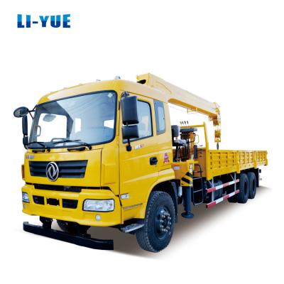 China 12 Ton Lorry Crane Hydraulic Telescopic Arm Stiff Loader Max. Lifting Height 17.2m for sale
