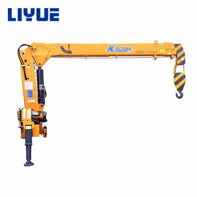 Cina Hydraulic Straight Arm With 3.2 Ton Crane with Rear Outriggers in vendita