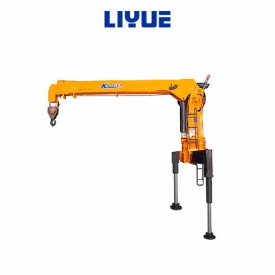 Cina Hydraulic Straight Arm With 3.2 Ton Crane with Rear Outriggers in vendita