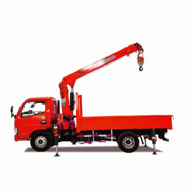 China Liftmachines 5 ton Hydraulische Telescopische Boom Truck Crane for sale