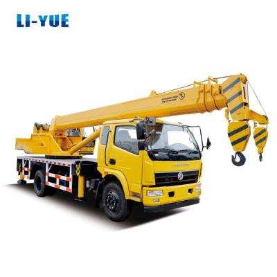 Cina Vendita a caldo 8 tonnellate Telescopic Boom camion gru Piccole camion idraulico gru Prezzo di fabbrica in vendita