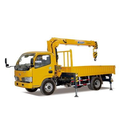 China 4 ton Telescopische boem truck gemonteerde kraan 4 ton prijs te koop Te koop