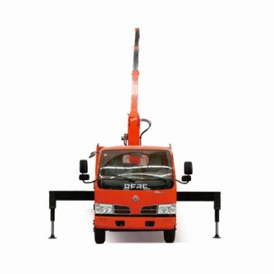 China 4 ton Hydraulische vrachtwagenkraan Hydraulische vrachtwagenkraan Mini vrachtwagen gemonteerde kraan Te koop