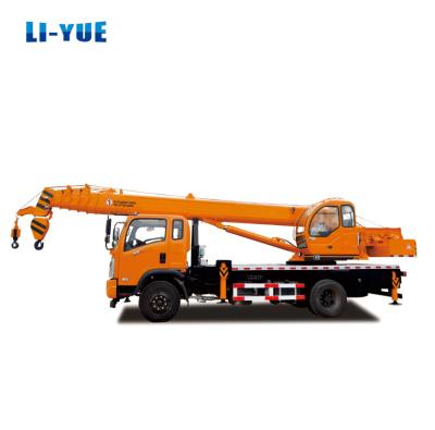 China 8 Ton Mobile Truck Cranes Telescopic Boom Crane Mounted Truck Mobile Crane for sale