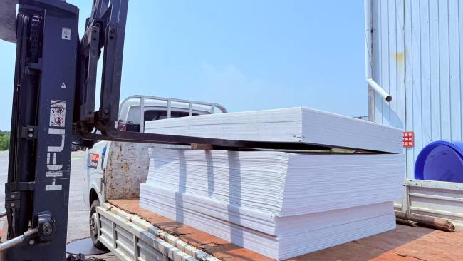 PPS Boards used in construction applications