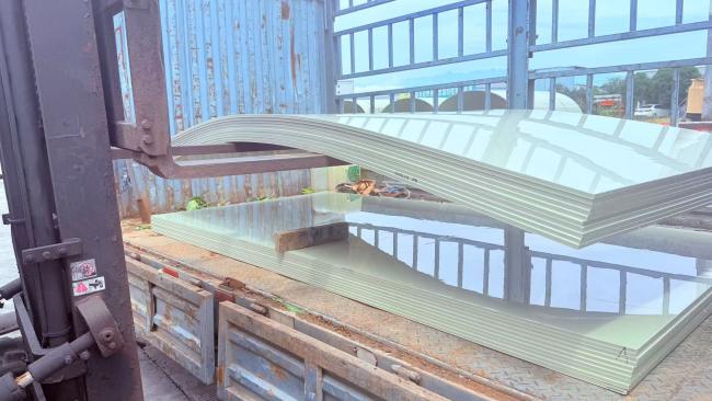 Lightweight PP advertising panels in various applications