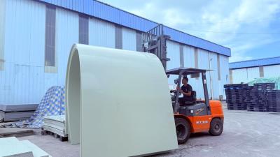 China Polypropylene White Plastic Panels Polymer Sheets Lightweight In Bulk for sale