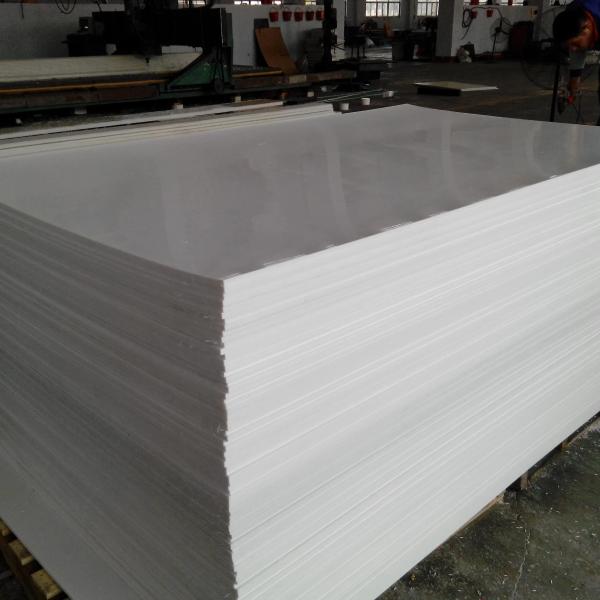Quality Fireproof Thermoforming Polypropylene Sheet PP Panels White For Partition for sale